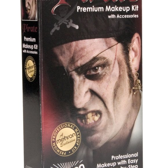 Mehron | Holiday | Mehron Premium Pirate Makeup Kit | Poshmark